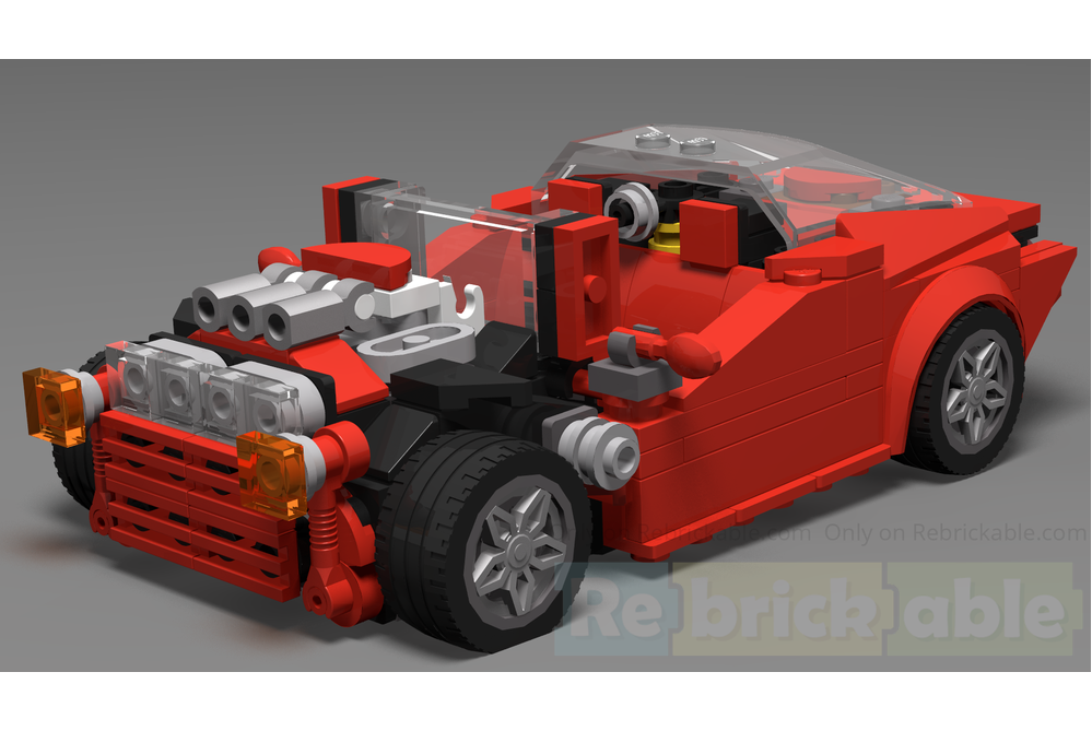 LEGO MOC-235059 Rat Rod (76934) by Mobilox | Rebrickable - Build with LEGO