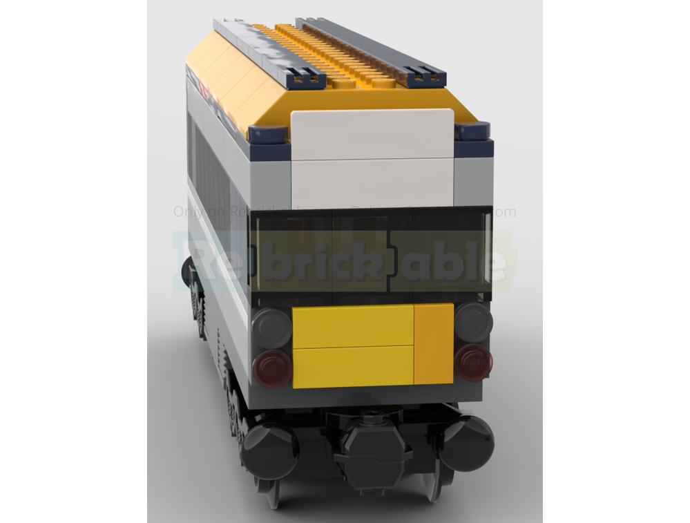 LEGO MOC-235073 60197 Alt Build - Cab Coach Conversion For One Of The ...