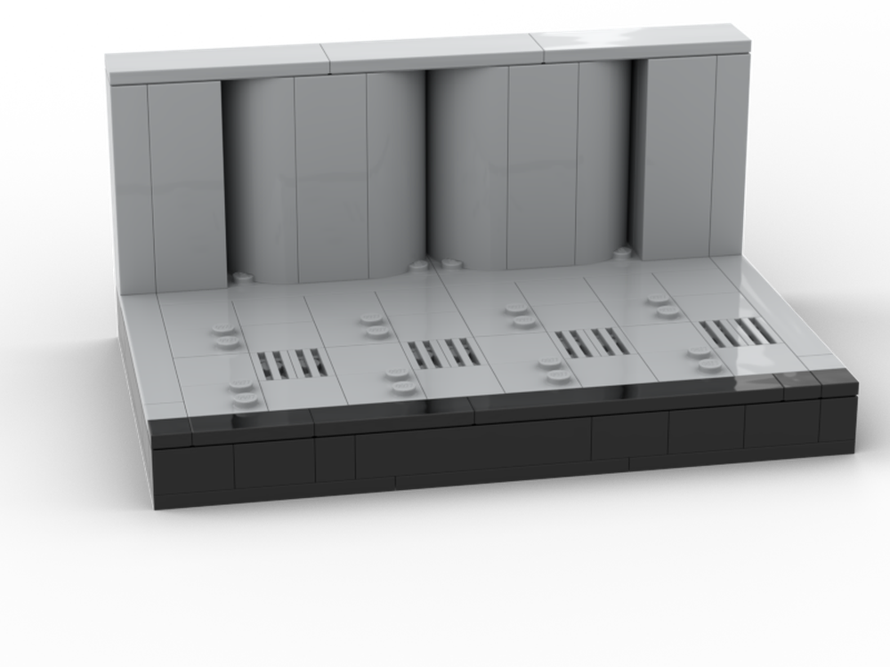 LEGO MOC hallway Display For Your Figures by TacoTheCrazy | Rebrickable ...