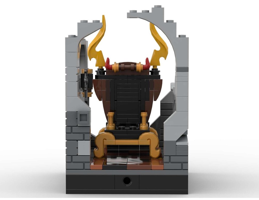 LEGO MOC Throne in Minotaur Maze by bennytheonly | Rebrickable - Build ...