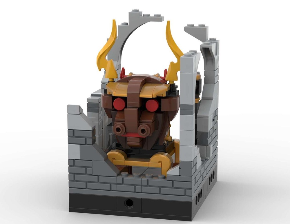 LEGO MOC Throne in Minotaur Maze by bennytheonly | Rebrickable - Build ...