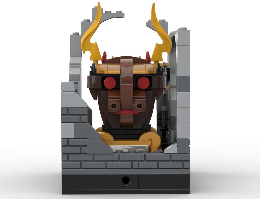 LEGO MOC Throne in Minotaur Maze by bennytheonly | Rebrickable - Build ...