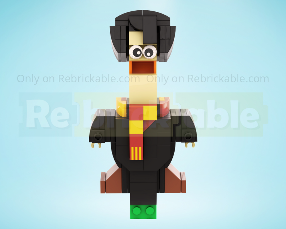 LEGO MOC Wizard Student (The Chosen one) by Brick-O-Builds ...