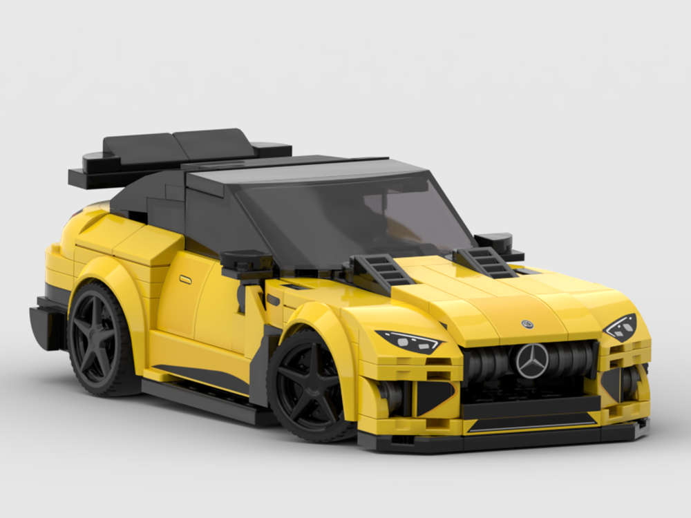 LEGO MOC Mercedes MOD AMG GT by giacomo88 | Rebrickable - Build with LEGO