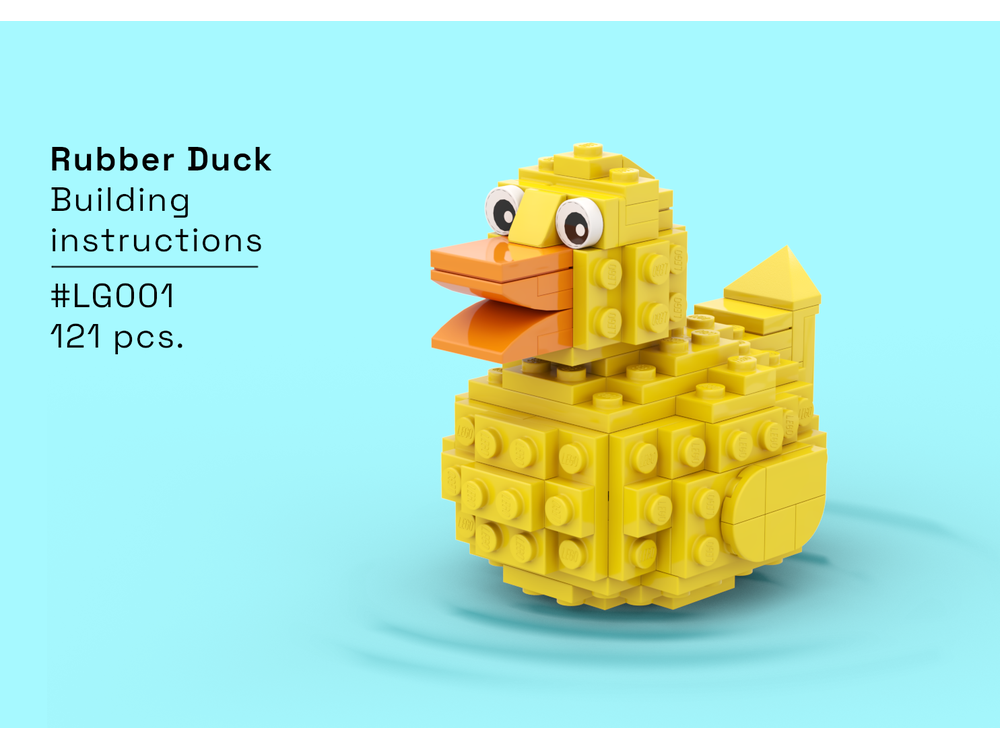 LEGO MOC-235113 Rubber Duck by loicgilbert | Rebrickable - Build with LEGO