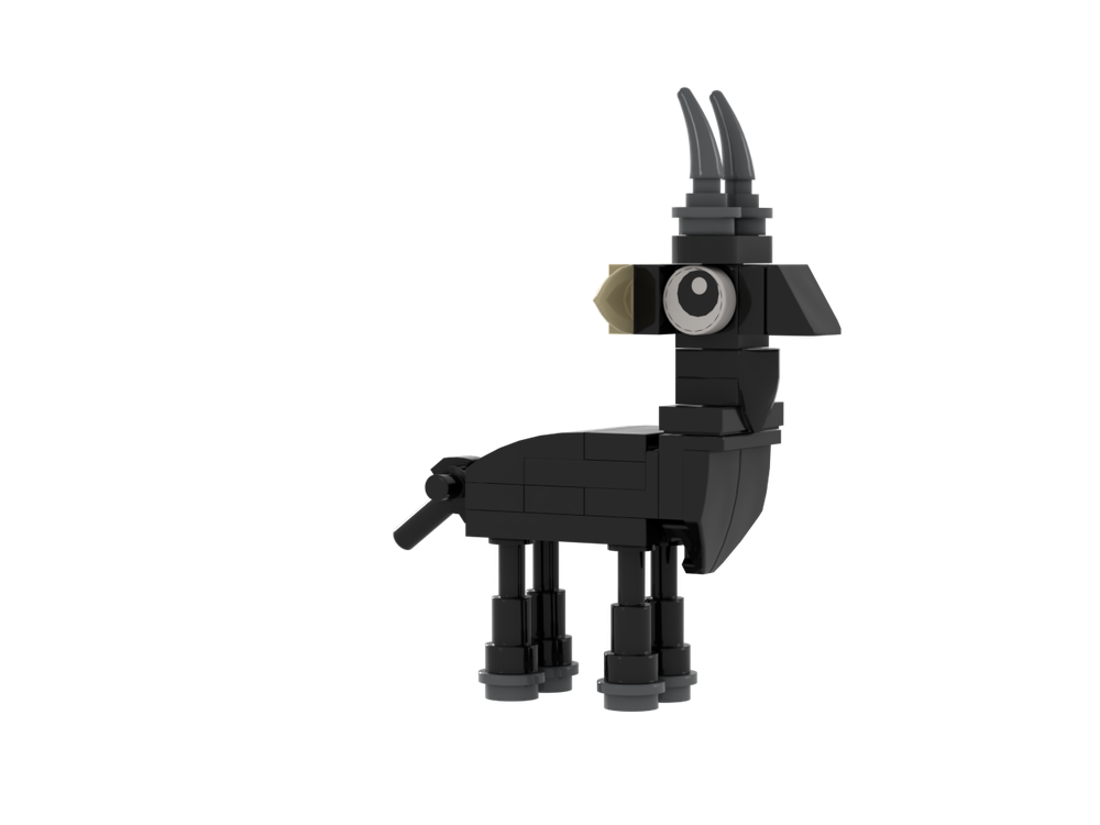 LEGO MOC-235125 Easy LEGO® Farm Animal – Goat (35 parts, Simple Build ...