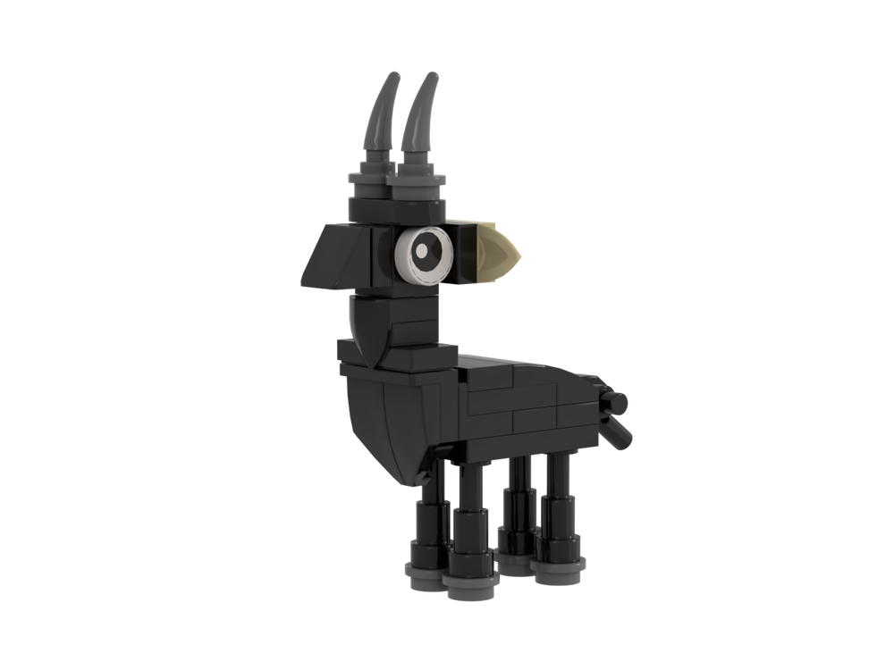 LEGO MOC-235125 Easy LEGO® Farm Animal – Goat (35 parts, Simple Build ...