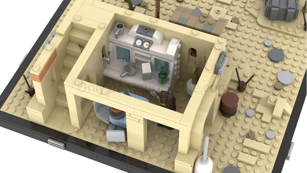 LEGO MOC Episode 1: Anakin's home by valsir | Rebrickable - Build with LEGO