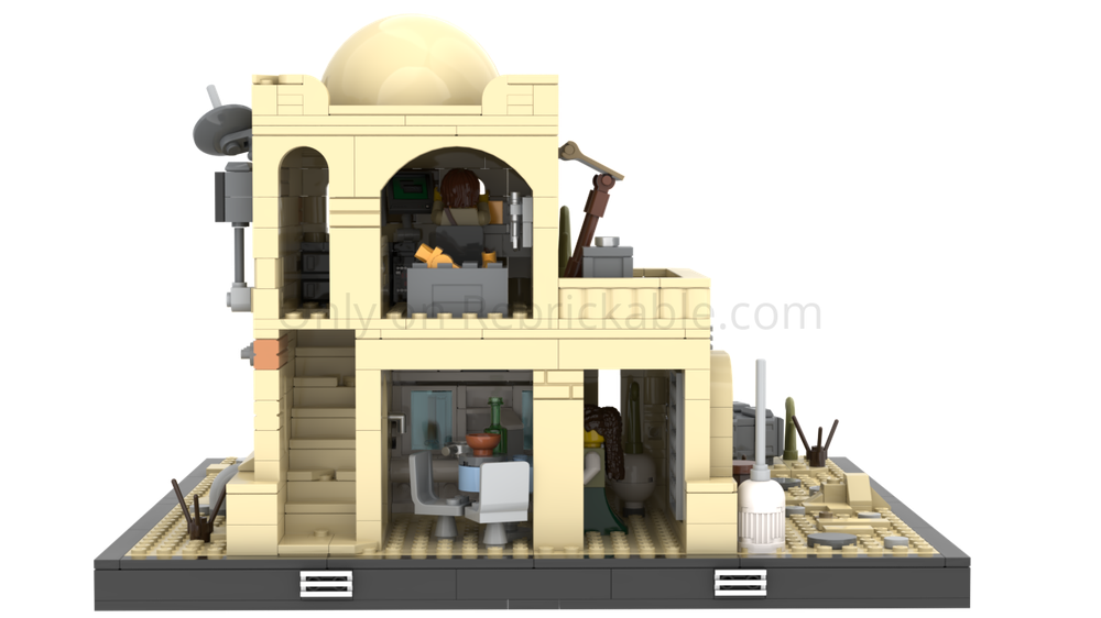 LEGO MOC Episode 1: Anakin's home by valsir | Rebrickable - Build with LEGO
