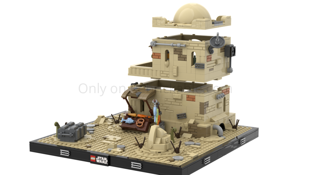 LEGO MOC Episode 1: Anakin's home by valsir | Rebrickable - Build with LEGO