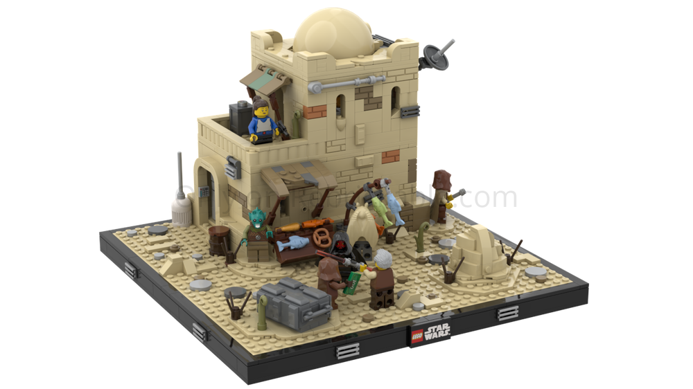 LEGO MOC Episode 1: Anakin's home by valsir | Rebrickable - Build with LEGO