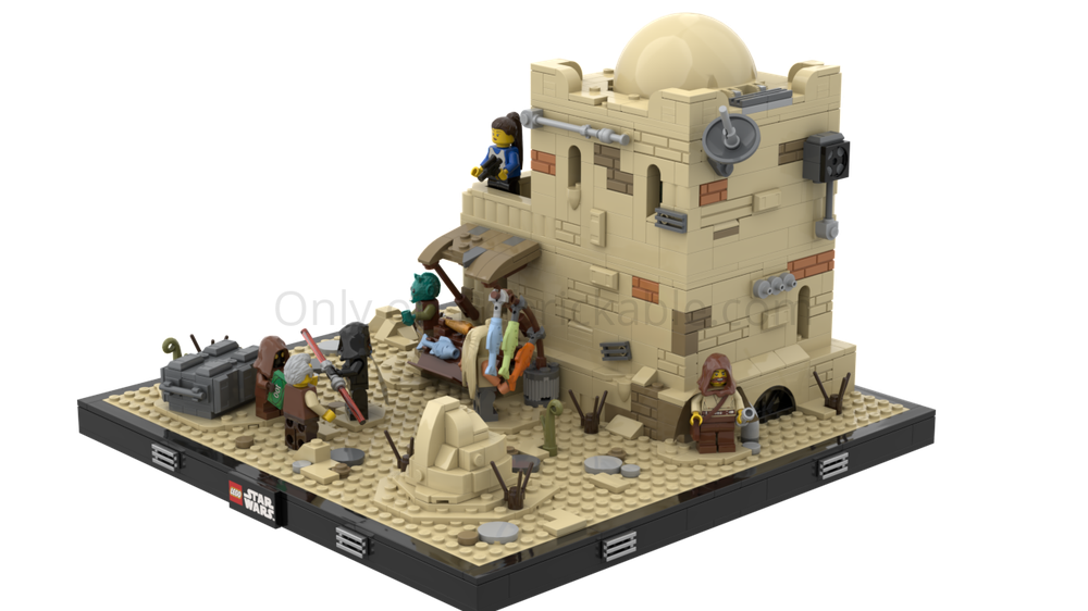 LEGO MOC Episode 1: Anakin's home by valsir | Rebrickable - Build with LEGO