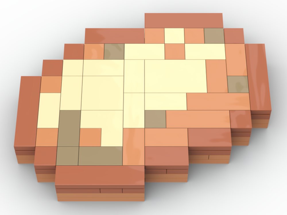 LEGO MOC Potato by aure bricks | Rebrickable - Build with LEGO