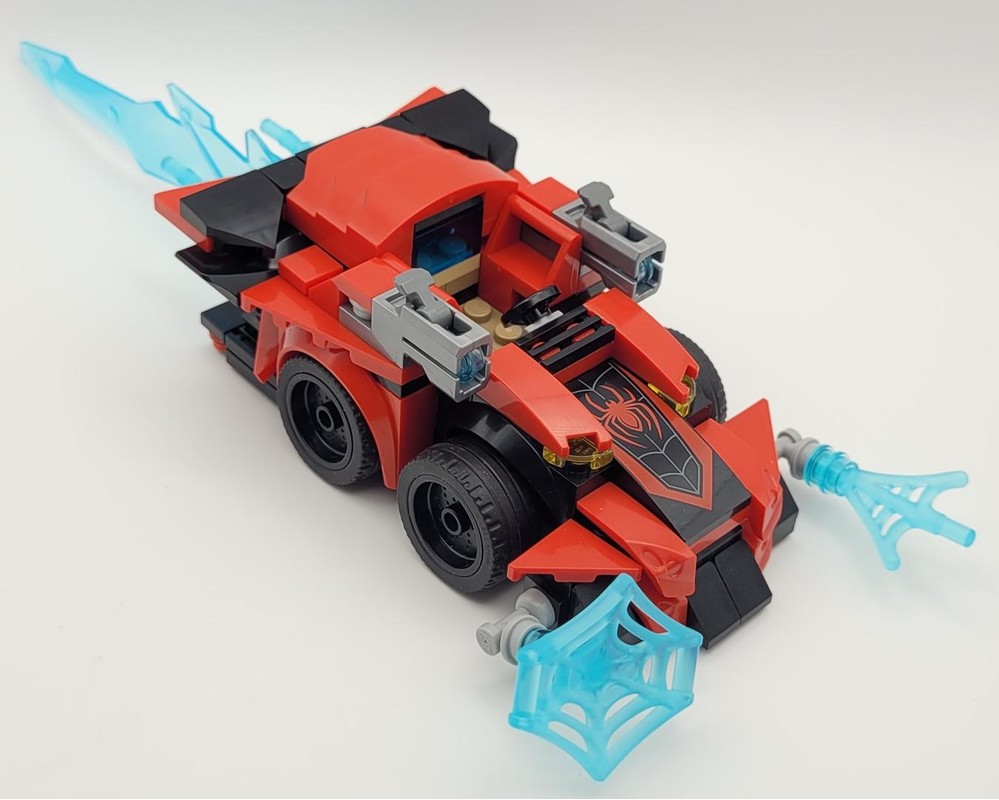 LEGO MOC Tooned Miles Morales vs. Morbius Spiderman Car by ford4thot ...