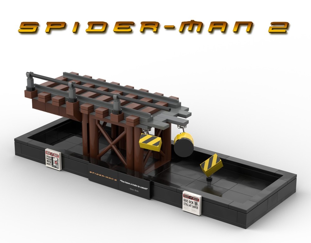 LEGO MOC Spider-Man 2 Train Diorama Upgrade by HudsonIndy101 ...