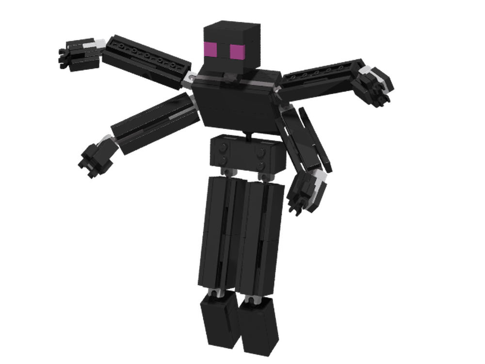LEGO MOC-235170 MUTANT ENDERMAN!!! Updated Version by MOCStar ...