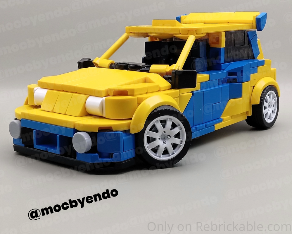 LEGO MOC-235186 Renault Clio Maxi Kit Car '96 by MocbyEndo ...