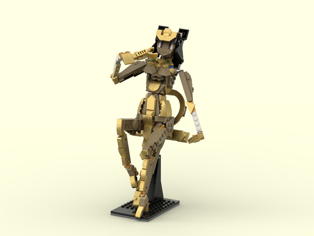LEGO MOC 76191_Cat Goddess Bastet by Marshmallow Man | Rebrickable ...