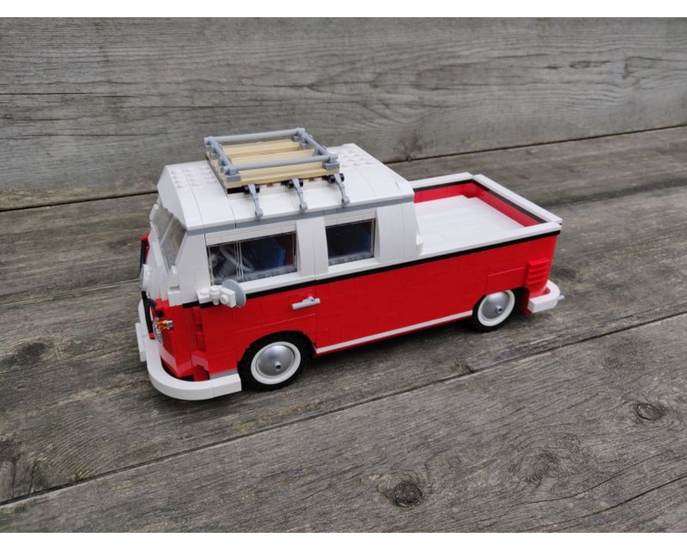LEGO MOC VW T1 Doka (10220 alternate) by poljvd | Rebrickable - Build ...