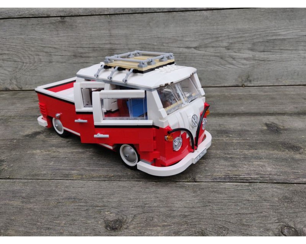 LEGO MOC VW T1 Doka (10220 alternate) by poljvd | Rebrickable - Build ...