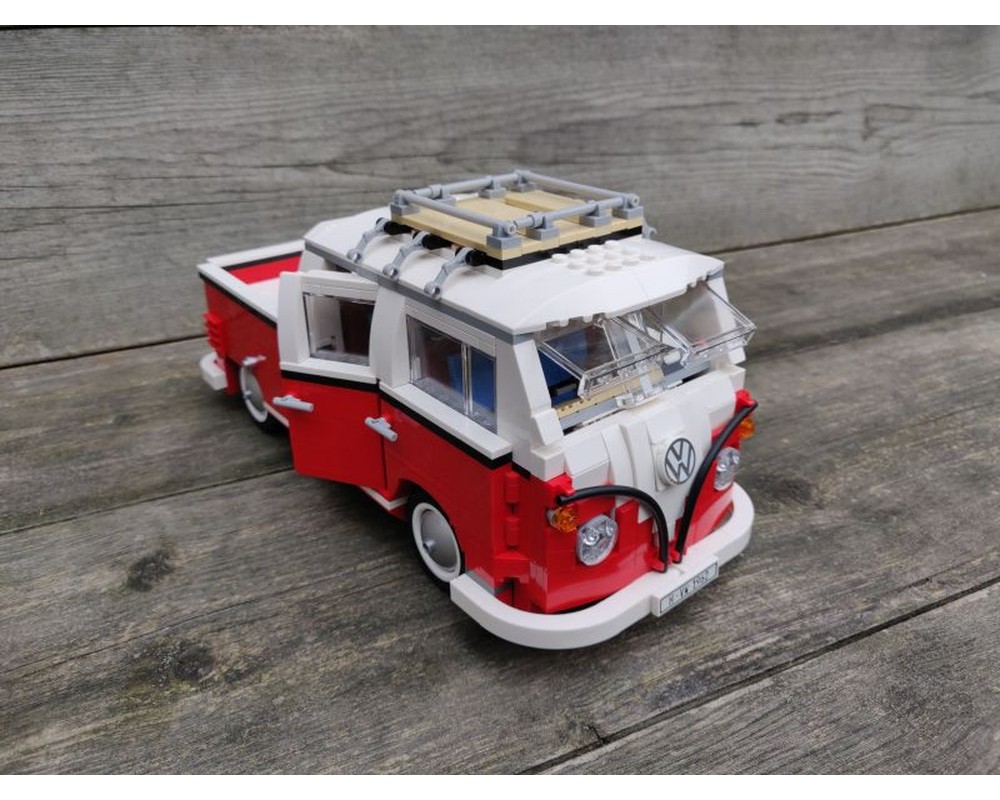 LEGO MOC VW T1 Doka (10220 alternate) by poljvd | Rebrickable - Build ...