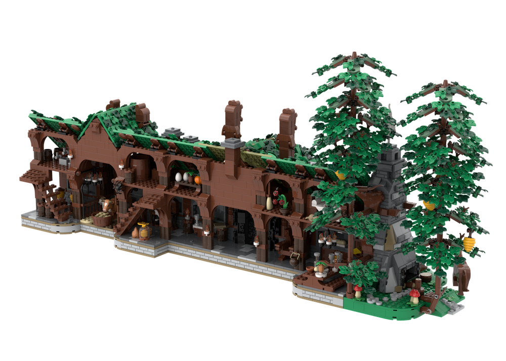 LEGO MOC-235190 UCS The House of Beorn by LegoMocLoc | Rebrickable ...