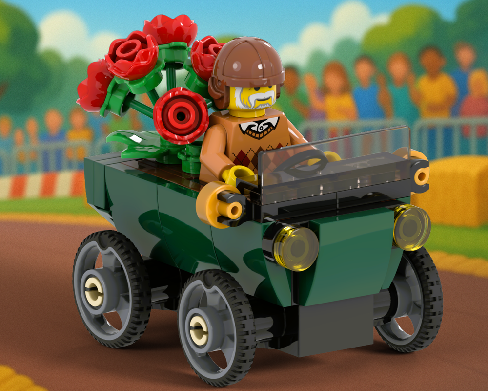 LEGO MOC-235192 Planter racer vintage soapbox car by Stud.ious ...