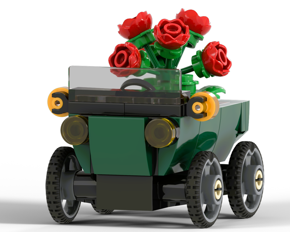 LEGO MOC Planter racer vintage soapbox car by Stud.ious | Rebrickable ...