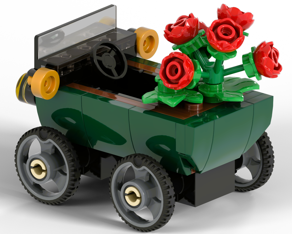 LEGO MOC Planter racer vintage soapbox car by Stud.ious | Rebrickable ...