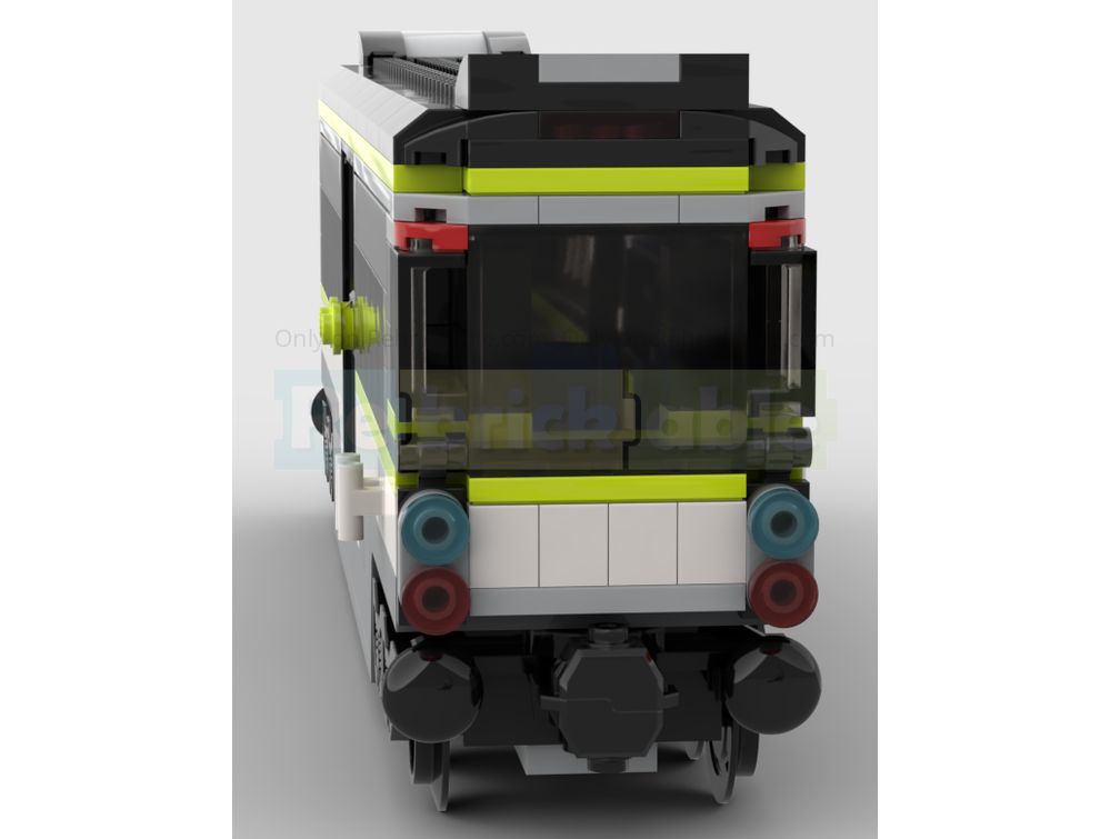 LEGO MOC 60337 Alt Build - Cab Coach Conversion For 2nd Passenger ...
