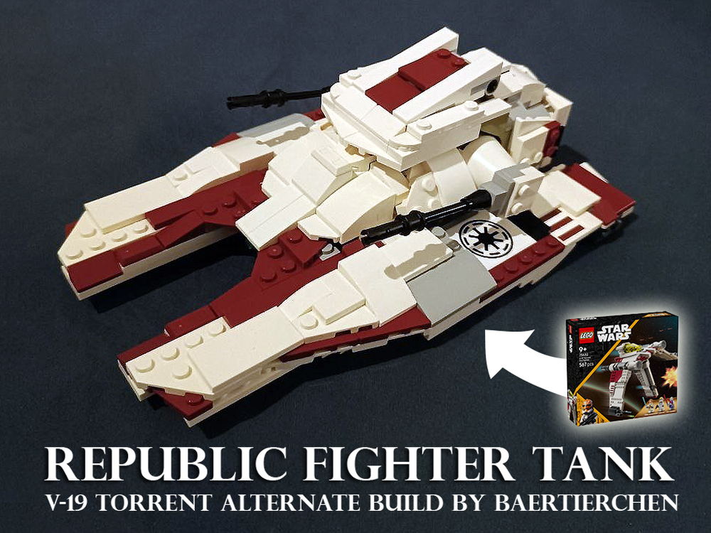 LEGO MOC-235226 Republic Fighter Tank by Baertierchen | Rebrickable ...