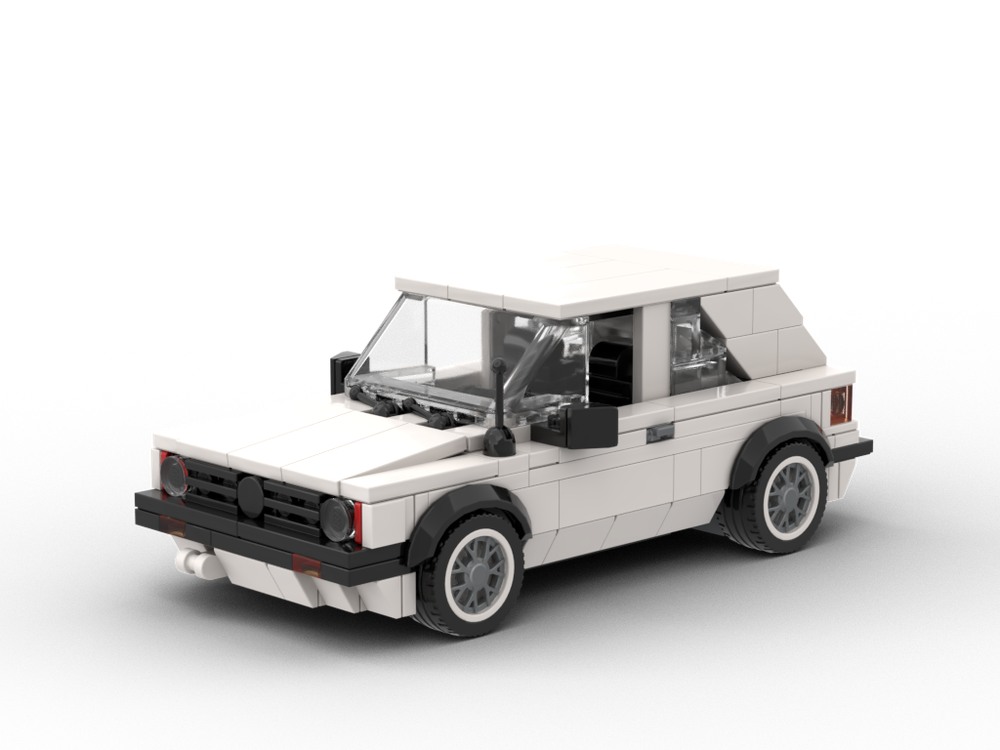 LEGO MOC GOLF GTI MK1 by Gt.Crea.Cars | Rebrickable - Build with LEGO