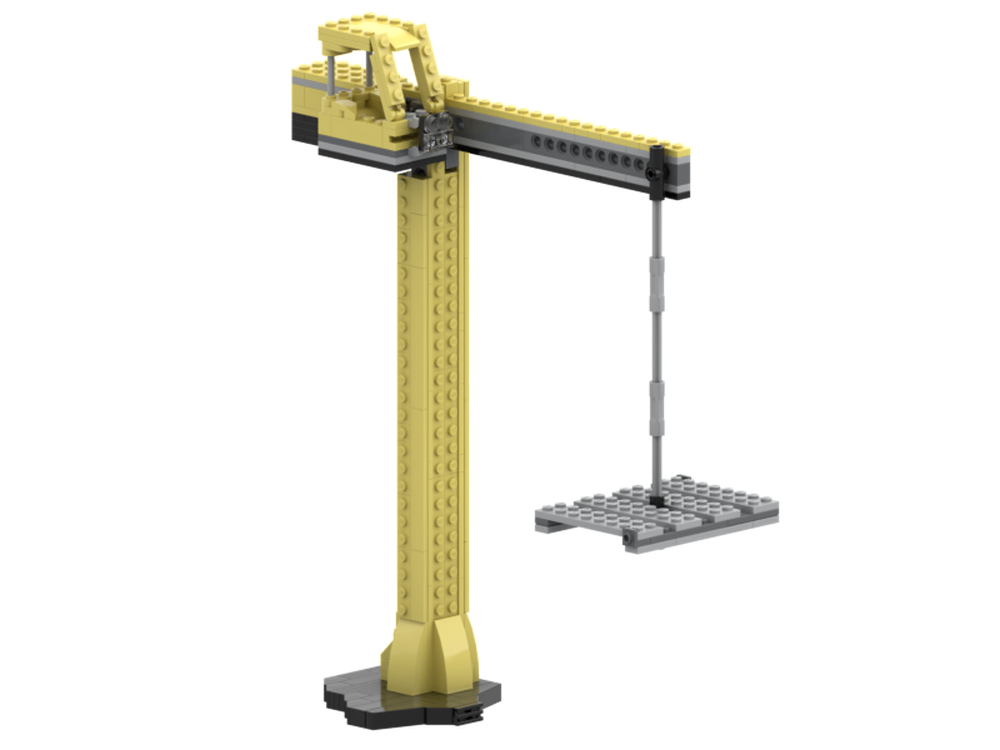 LEGO MOC Construction Crane by faint_range14 | Rebrickable - Build with ...