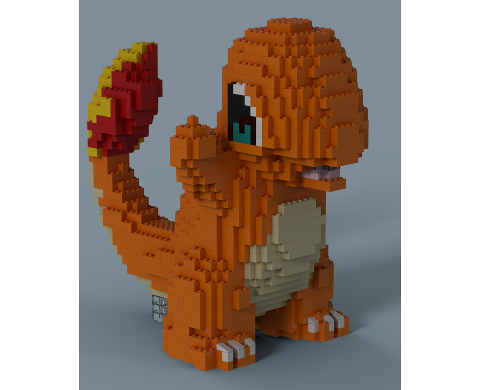 LEGO MOC Charmander by Dor0thy6 | Rebrickable - Build with LEGO