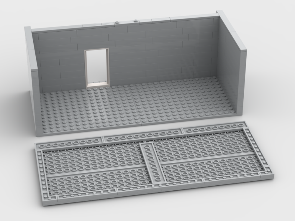 LEGO MOC Lego Tower Game Blank Floor by ZTBricks | Rebrickable - Build ...