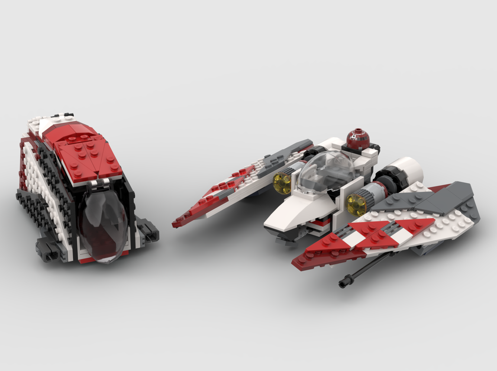 LEGO MOC Force Builder Bob's MTT and Starfighter by Storm_Wrought ...