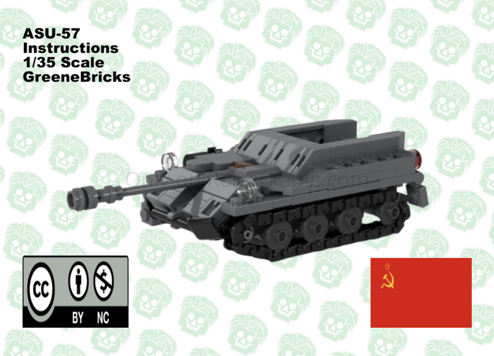LEGO MOC ASU-57 by GreeneBricks | Rebrickable - Build with LEGO
