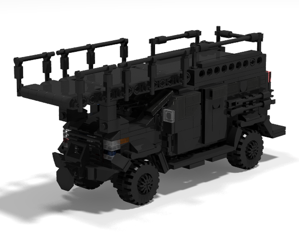 LEGO MOC Lenco Elevated Tactics Bearcat by thelegoguy | Rebrickable ...