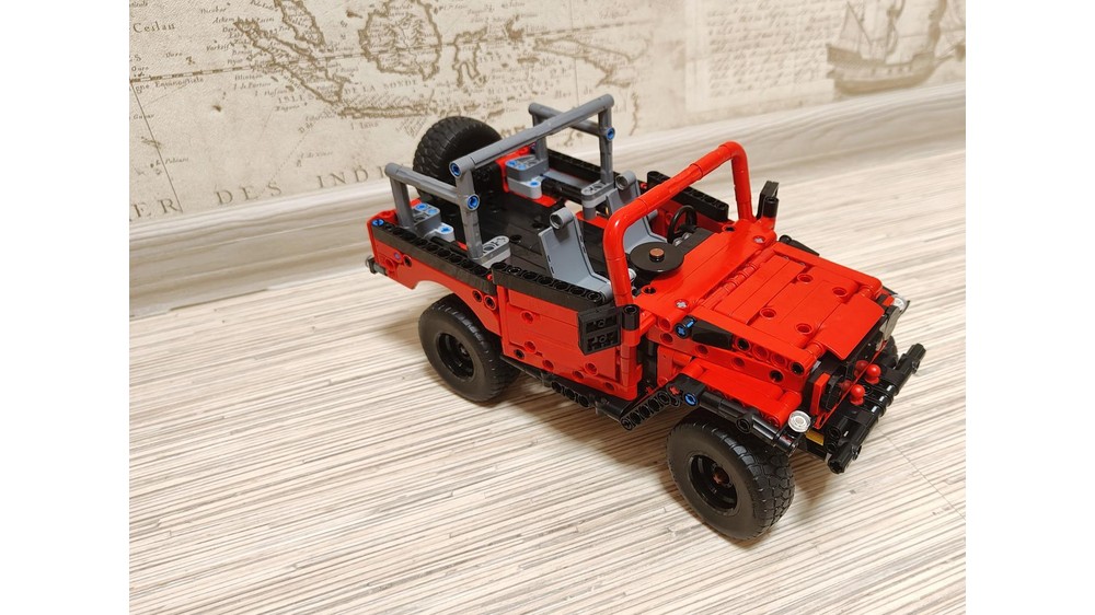 LEGO MOC 42213 - B-model - Toyota FJ40 by stily | Rebrickable - Build ...