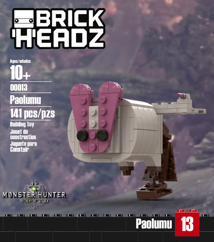LEGO MOC Paolumu (Monster Hunter World) by ProducedPickles ...