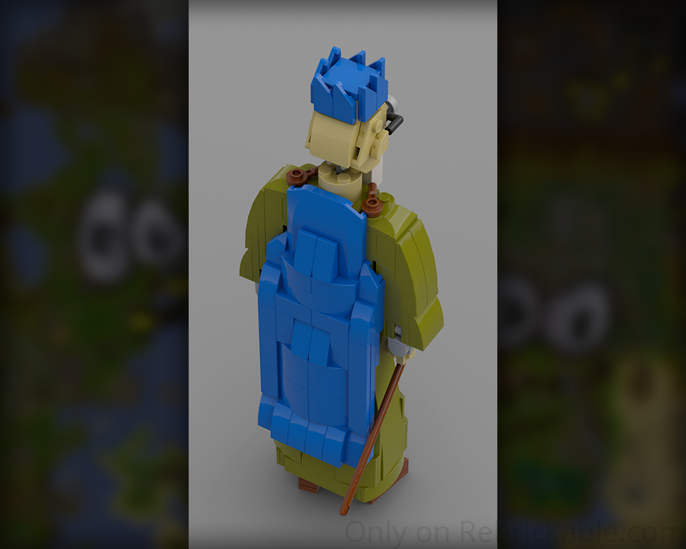 LEGO MOC-235296 (OSRS) Wise Old Man NPC by IzzyDesigns | Rebrickable ...