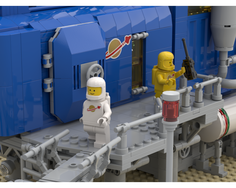LEGO MOC Intergalactic Launch Command by beanbeanus | Rebrickable ...
