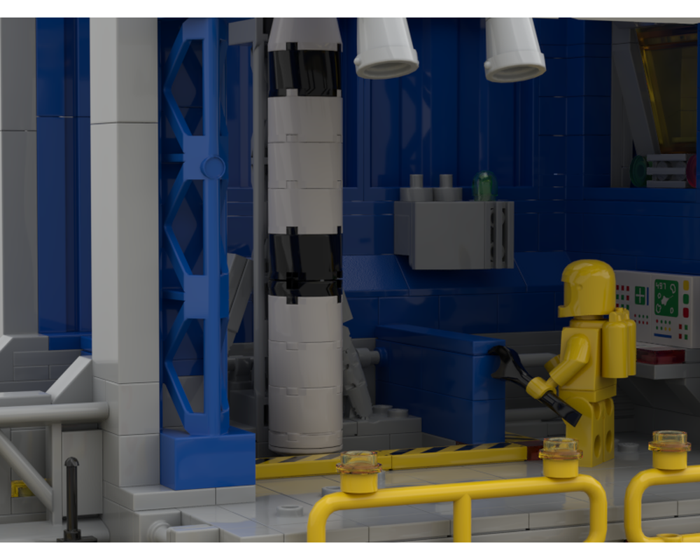 LEGO MOC Intergalactic Launch Command by beanbeanus | Rebrickable ...