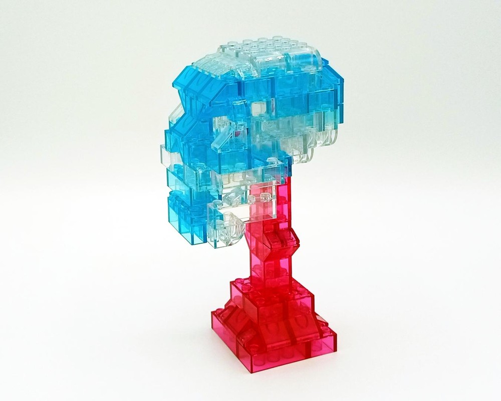 LEGO MOC 11040 Crystal Skull by Nequmodiva | Rebrickable - Build with LEGO