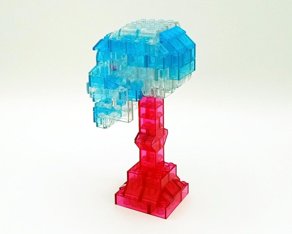 LEGO MOC 11040 Crystal Skull by Nequmodiva | Rebrickable - Build with LEGO