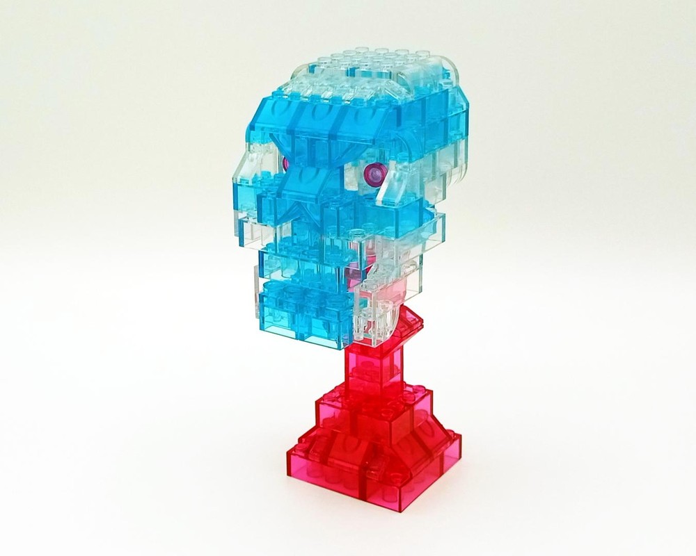 LEGO MOC 11040 Crystal Skull by Nequmodiva | Rebrickable - Build with LEGO