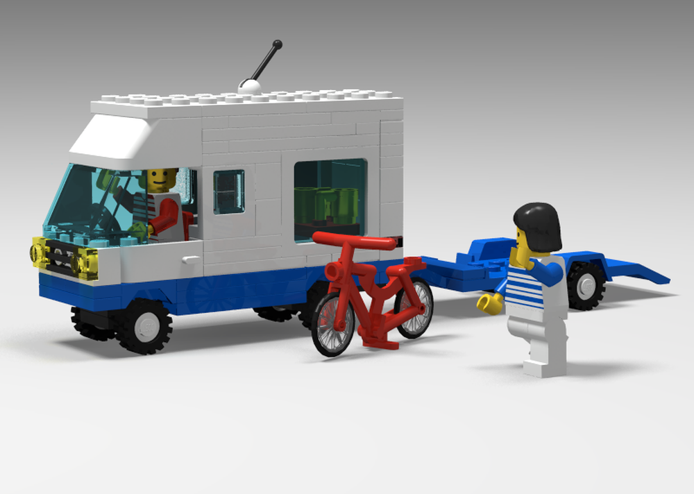 LEGO MOC-235305 Camper With Trailer by Bruckette | Rebrickable - Build ...