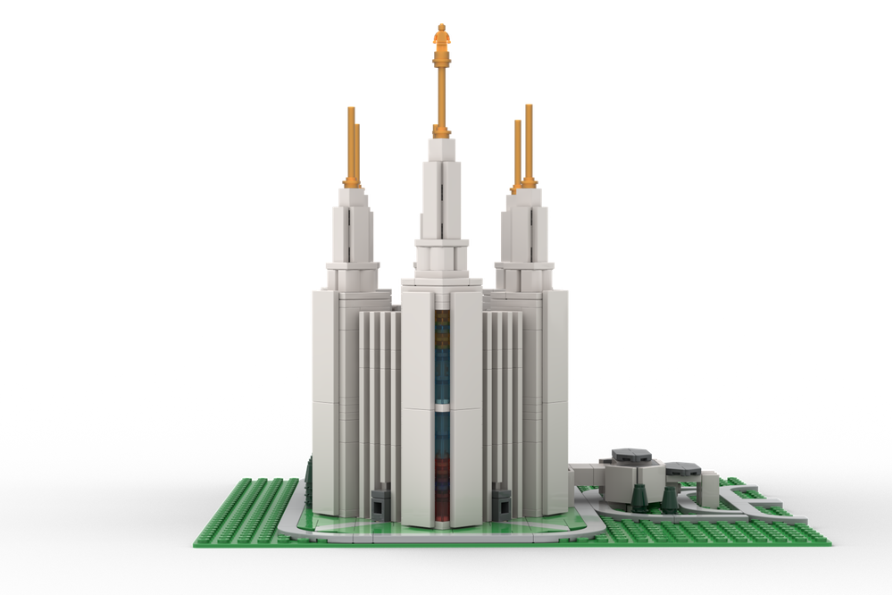 LEGO MOC-235314 Washington D.C. Temple by Sir BuildsALot | Rebrickable ...