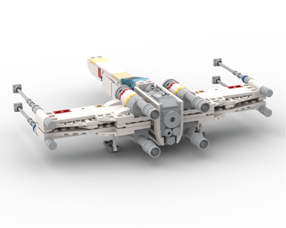 LEGO MOC Rebel X-Starfighter Microfigure Scale Series by S.Cossy ...