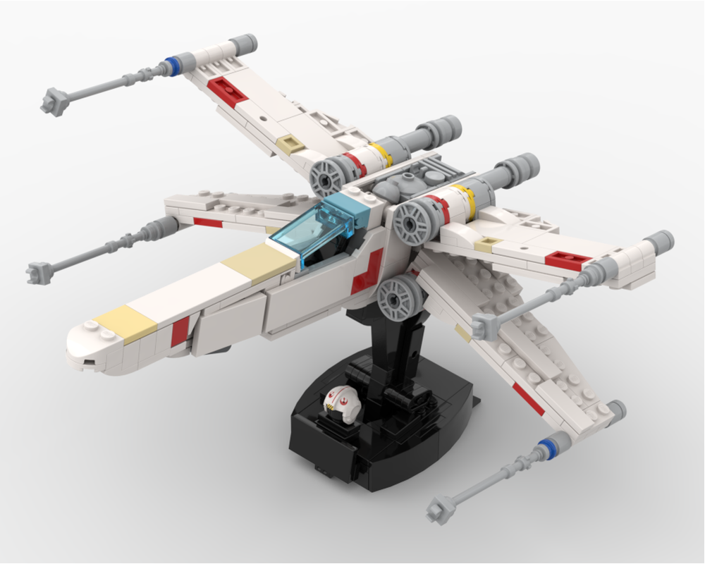 LEGO MOC Rebel X-Starfighter Microfigure Scale Series by S.Cossy ...